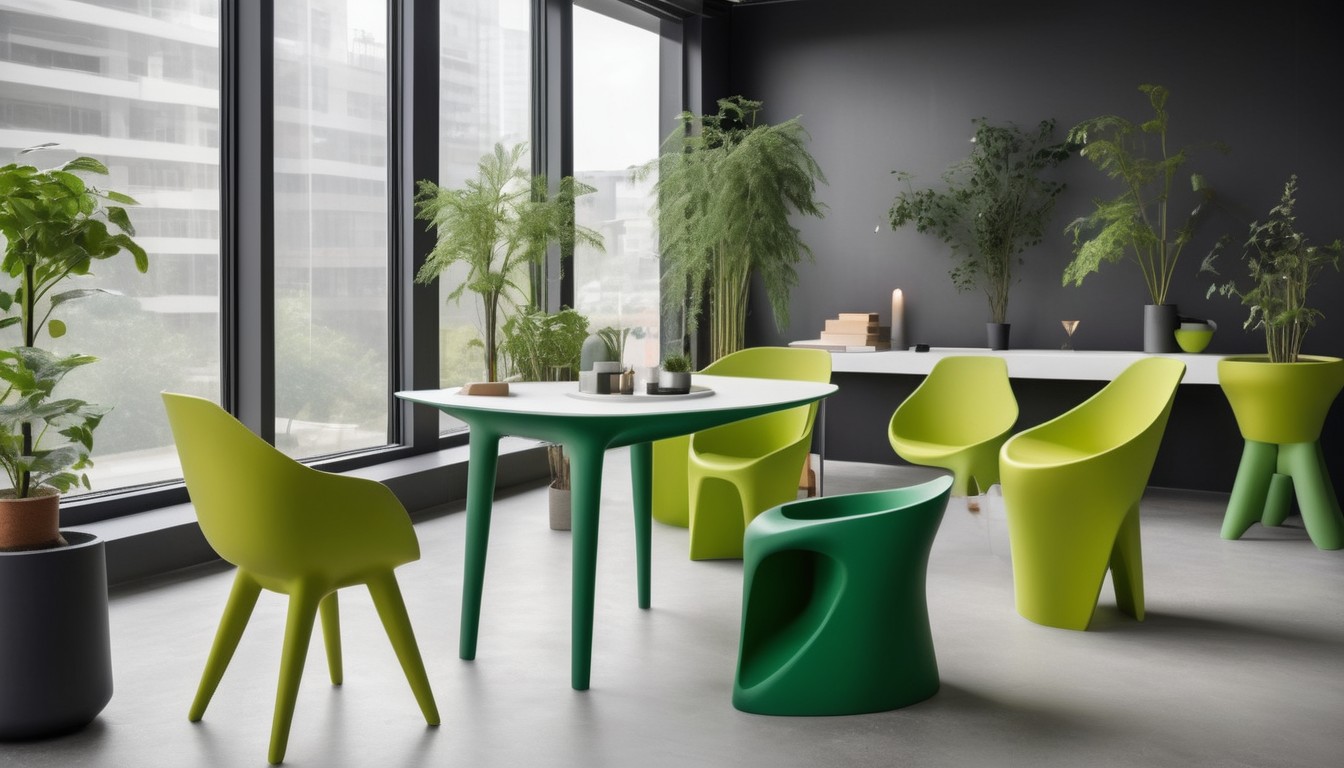 Bioplastic Furniture: A Sustainable Option for Modern Construction